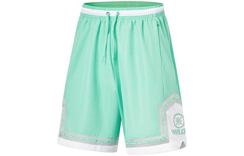 Li-Ning Wade Series Letter Print Mid-Waist Straight Casual Shorts | eBay