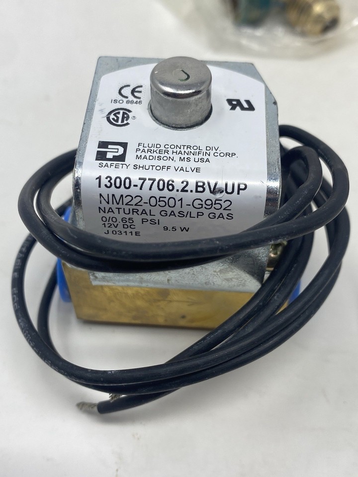 Trident Marine 1300-7706.2-Kit Low Pressure L.P. Gas 12V DC Solenoid Valve 3/8” | eBay