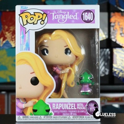 Funko Pop! Tangled Rapunzel With Pascal #1640 And Pop Protector | eBay