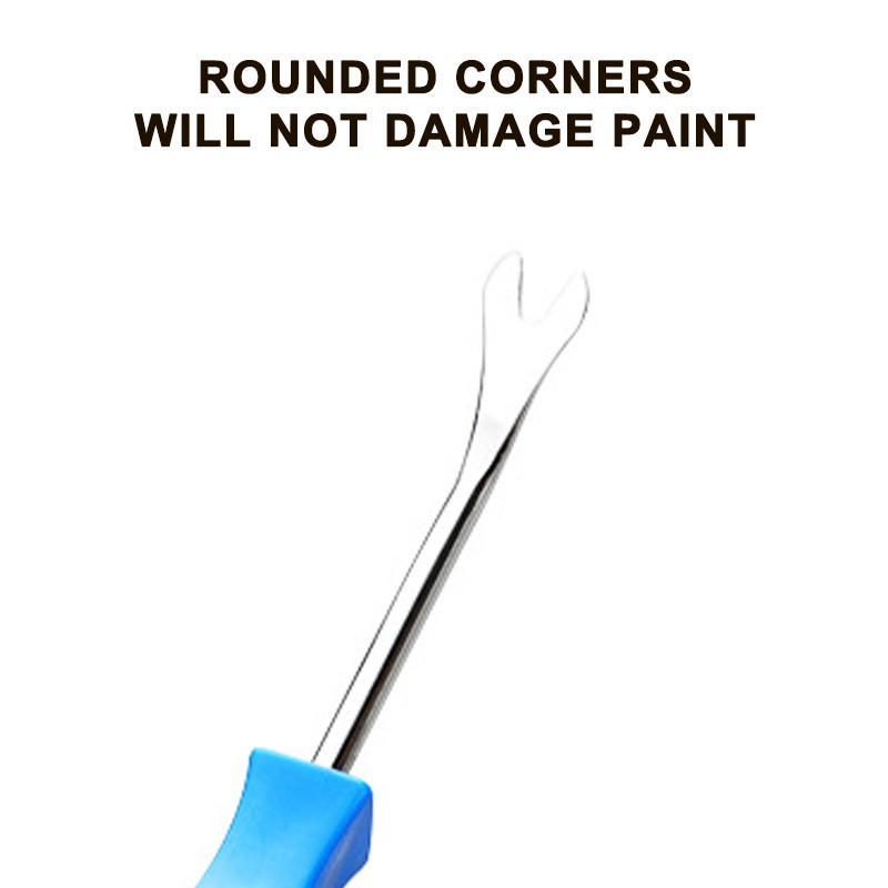 2PCS Pry Bar Tool Kit Car Door Panel Remover Interior Trim Clip Popper ...