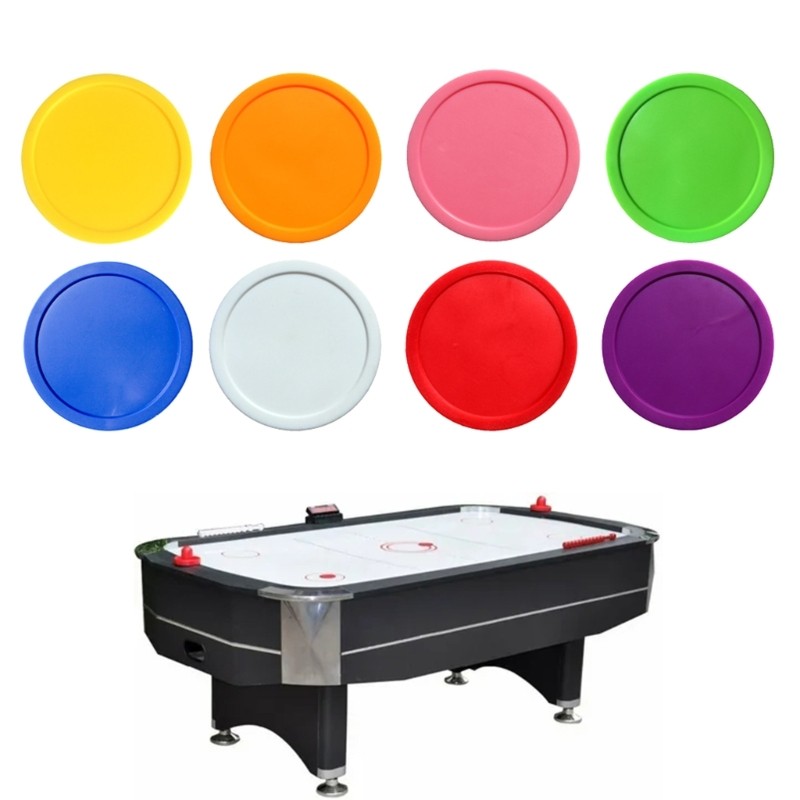 8Pcs Home Air Hockey Pucks 3.2inch Heavy Hockey Tables Pucks ...