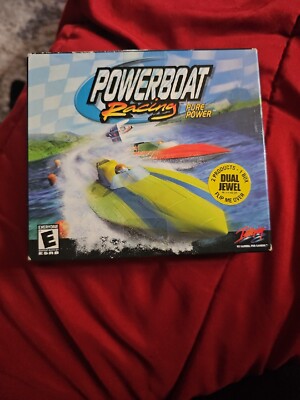 Sealed Powerboat Racing Pure Power Whiplash Dual Jewel Interplay PC ...