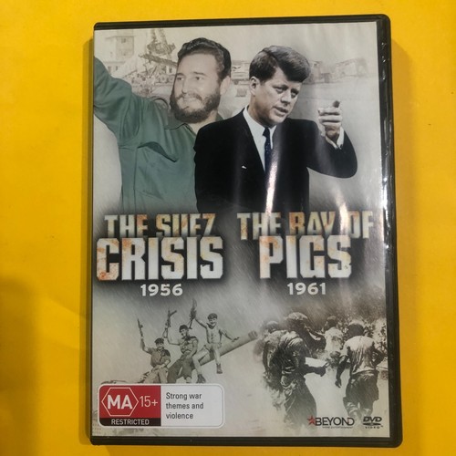 THE SUEZ CRISIS 1956 THE BAY OF PIGS 1961 - DVD - R4 - VGC - FREE POST ...