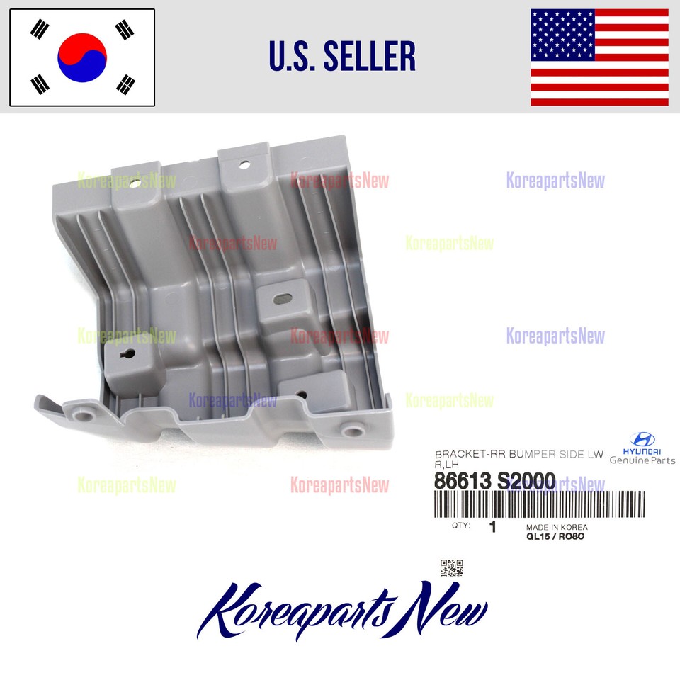 REAR Bumper Brackets Retainer Right + Left 2pcs ⭐OEM⭐ Hyundai Santa Fe ...