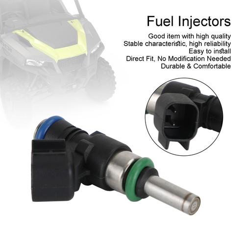 2*Fuel Injectors Fit Polaris General RZR RS1 XP1000 2014-2021 2521387 ...