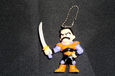 Bandai Final Fantasy VI (III) Swing Keychain Figure Cyan Square Soft ...