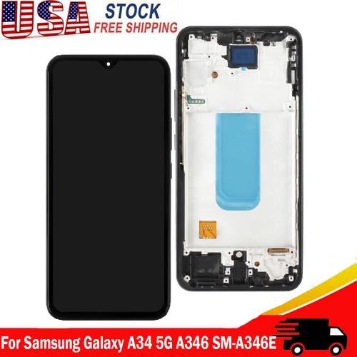 For Samsung Galaxy A34 5G A346M A346B A346E Display LCD Touch Screen ...