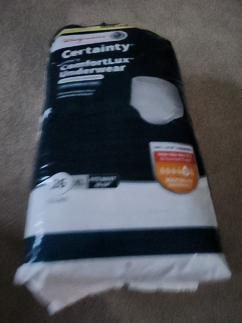 Walgreens Certainty Men's Comfortlux Underwear XL 26 Count Value Pack ...