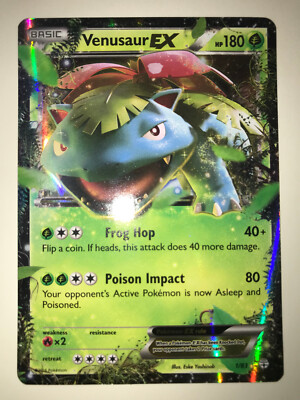 Pokemon VENUSAUR EX 1/83 - Generations - ULTRA RARE HOLO NM | eBay