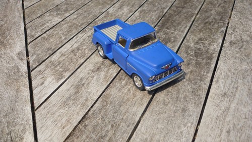 Kinsmart 55 Chevy Stepside Pickup Truck in very good condition. | eBay