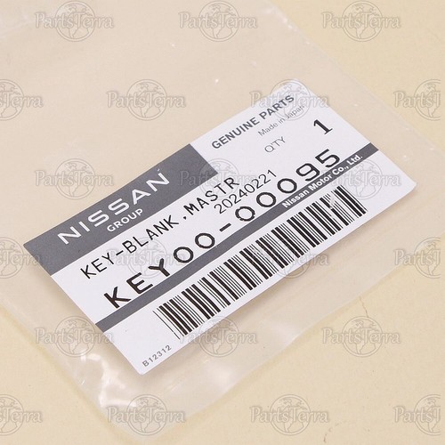 New Genuine OEM Nissan 1990-1996 Key-Blank Uncut NISSAN 300ZX Z32 KEY00 ...