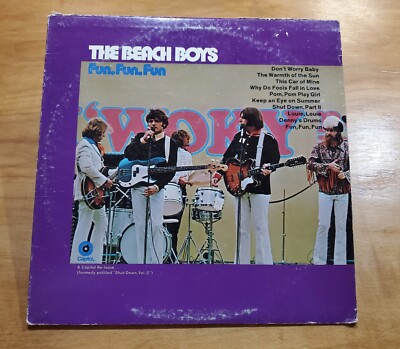 Beach Boys Fun Fun Fun Vinyl Record Vg | eBay