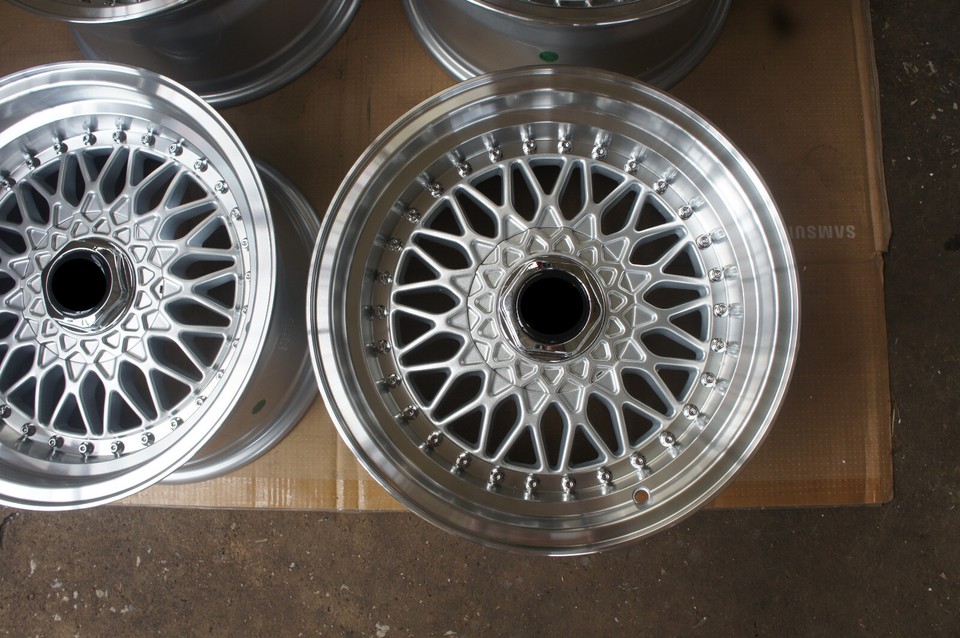 For ae86 240z datsun S30 miata mx5 Civic crx JDM MESH Style 15" wheels ...