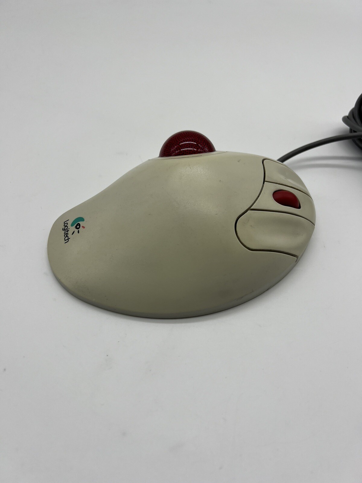 Logitech T-cl13 Trackman Marble Ps2 Trackball Scroll Mouse for sale ...