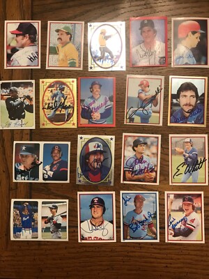 Bob Forsch Autographed Sticker (Sale Is For One Card In Title) (12,116 ...