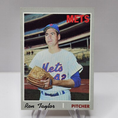 1970 Topps #419 Ron Taylor Baseball Card - New York Mets | eBay