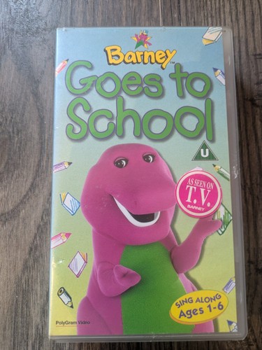 Barney - Barney Goes To School VHS Video Tape PAL | eBay UK