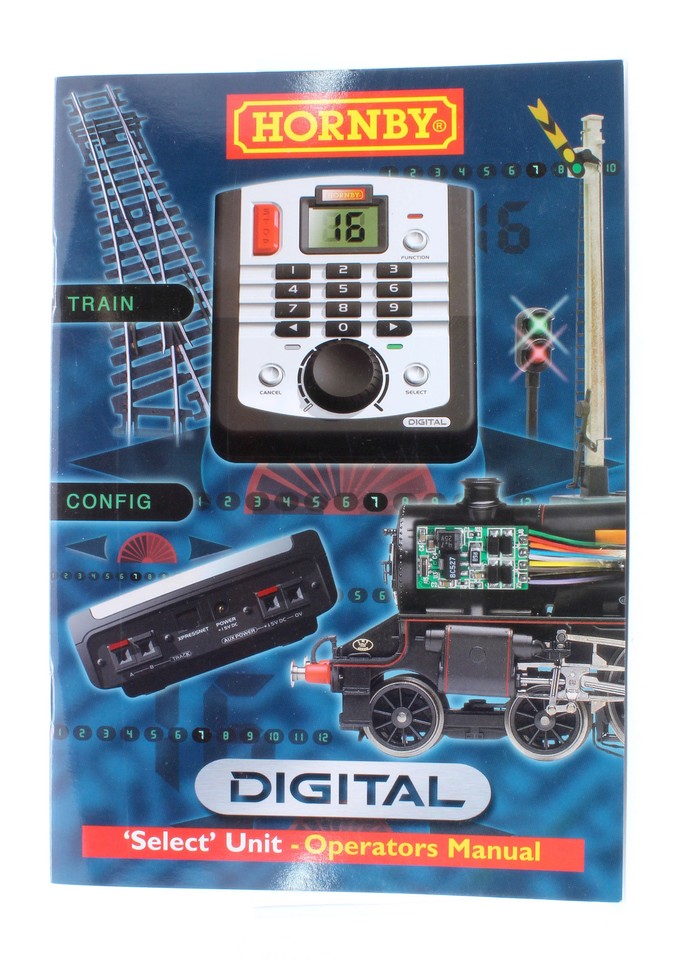 HORNBY 'OO' GAUGE R8213 DCC SELECT DIGITAL CONTROL UNIT WITH ...