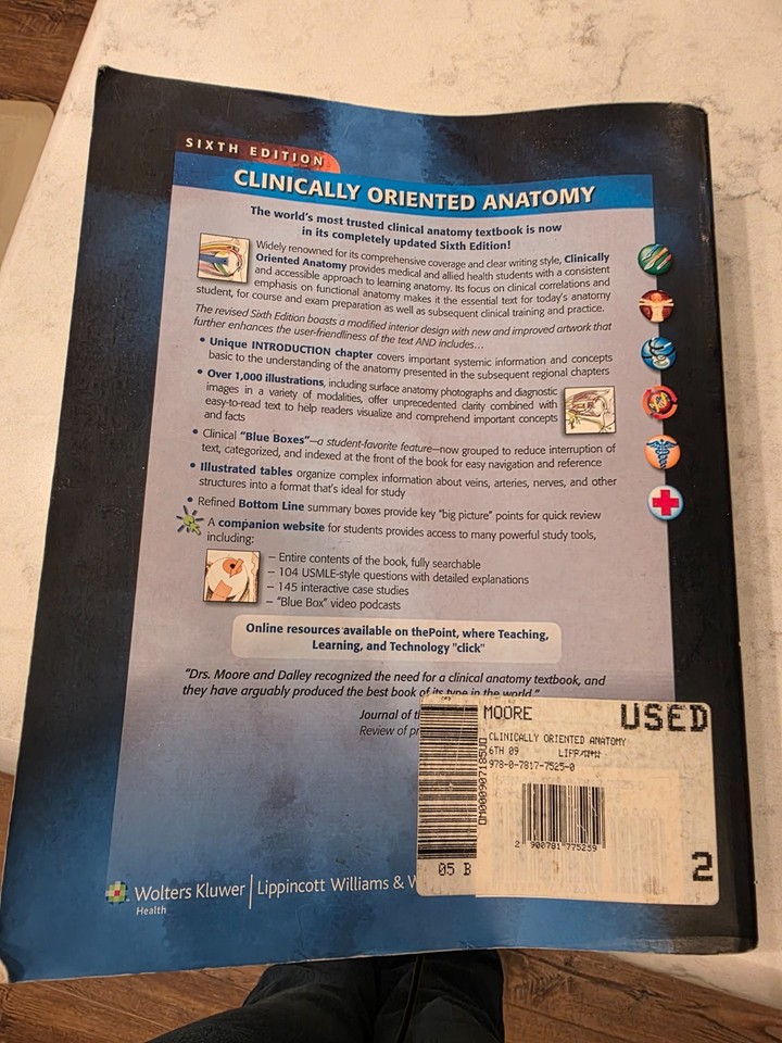 Clinically Oriented Anatomy by Anne M. R. Agur, Arthur F. Dalley and ...