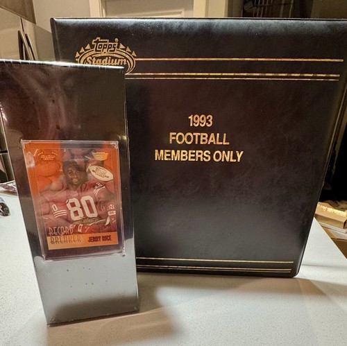 1993 STADIUM CLUB FOOTBALL HIGH SERIES Complete SET SEALED FACTORY ...