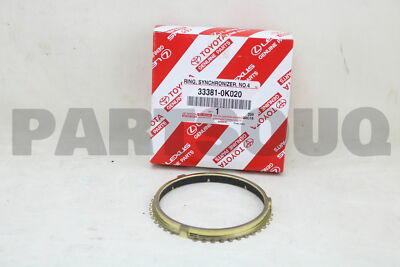 333810K020 Genuine Toyota RING SYNCHRONIZER 33381-0K020 | eBay