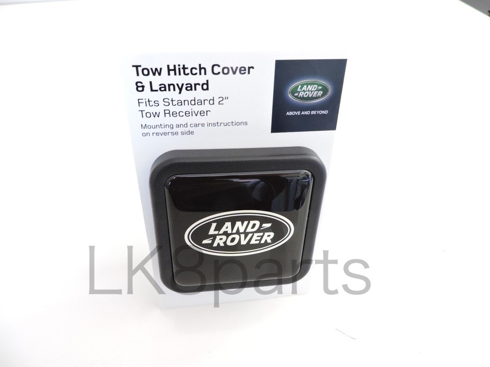 Land Rover Range Sport LR3 LR4 2" Tow Hitch Plug Cover with Logo ...