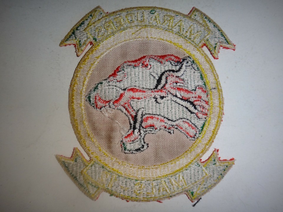USMC Marine Aviation Logistics Squadron MALS-12 MARAUDERS Vietnam War Patch | eBay