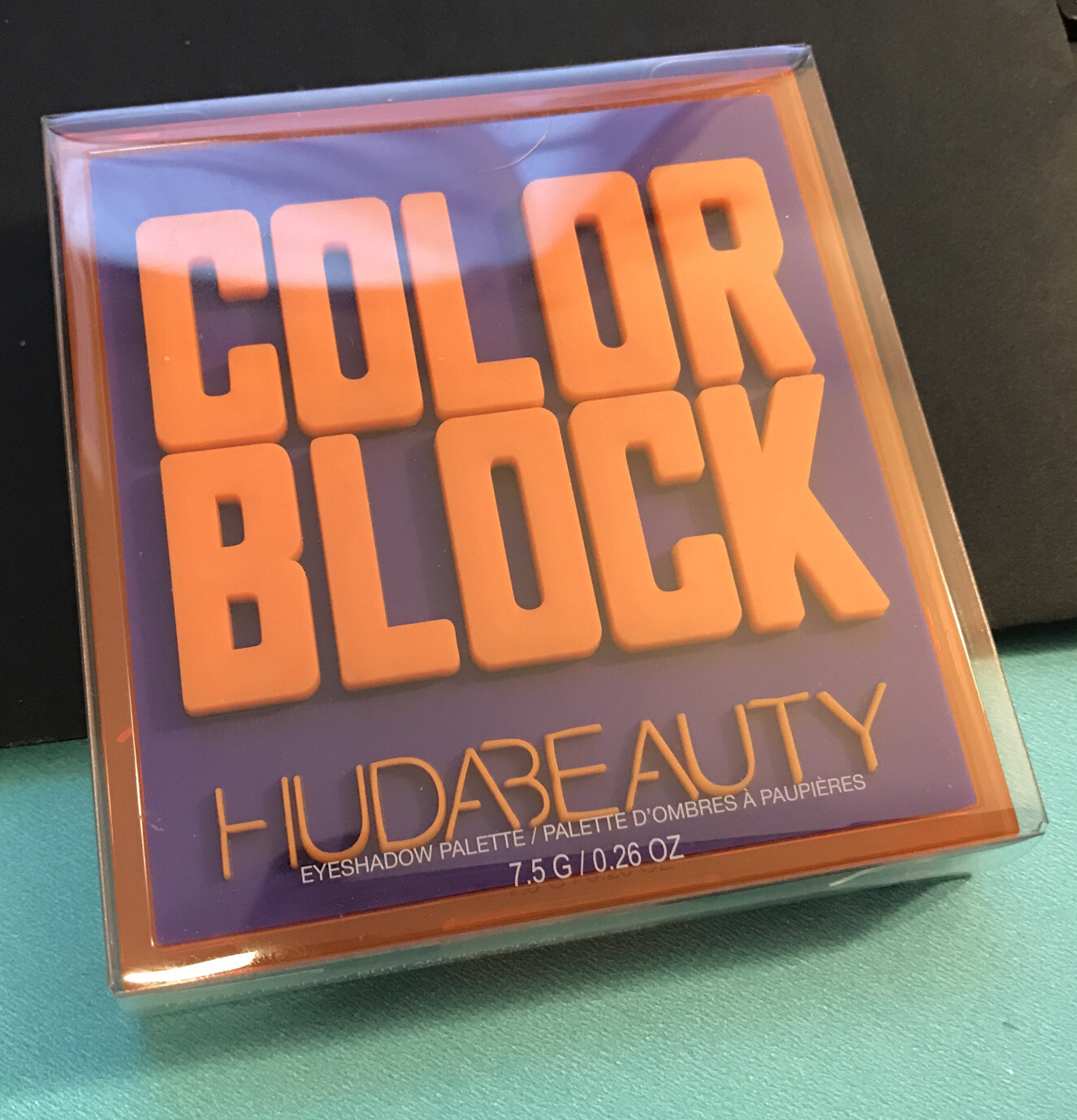 Huda Beauty Obsessions Eyeshadow Palette - Color Block Orange Purple ...