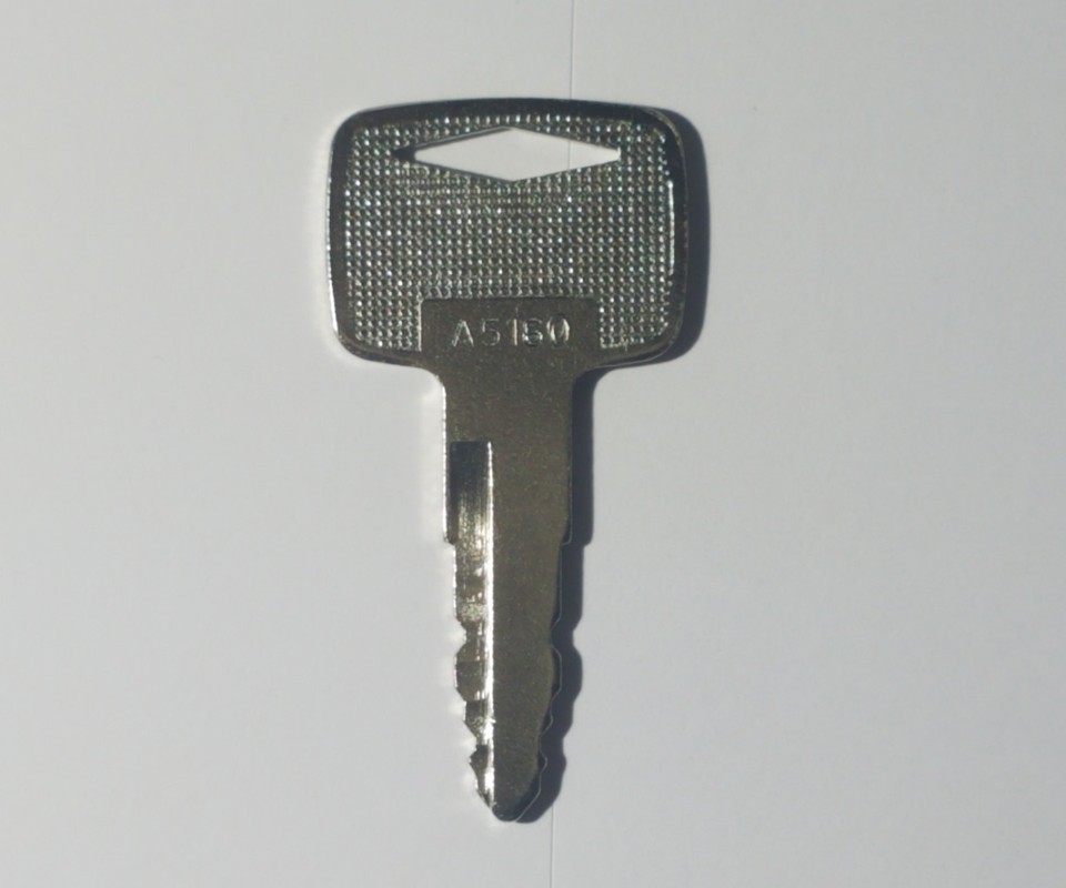 ( 2 ) Mitsubishi Keys also fits CAT Forklift Starter Ignition Key # ...