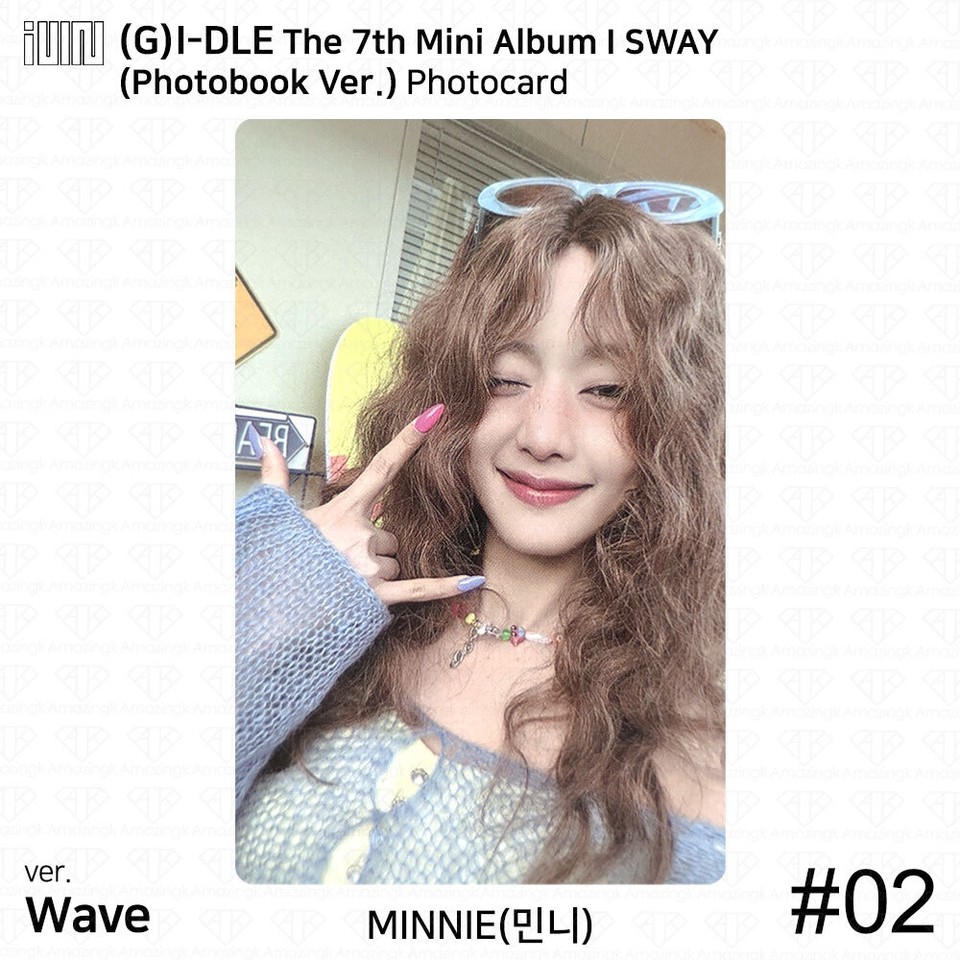 IDLE G-IDLE 7th Mini Album I SWAY Photobook POCAALBUM Special Photocard ...