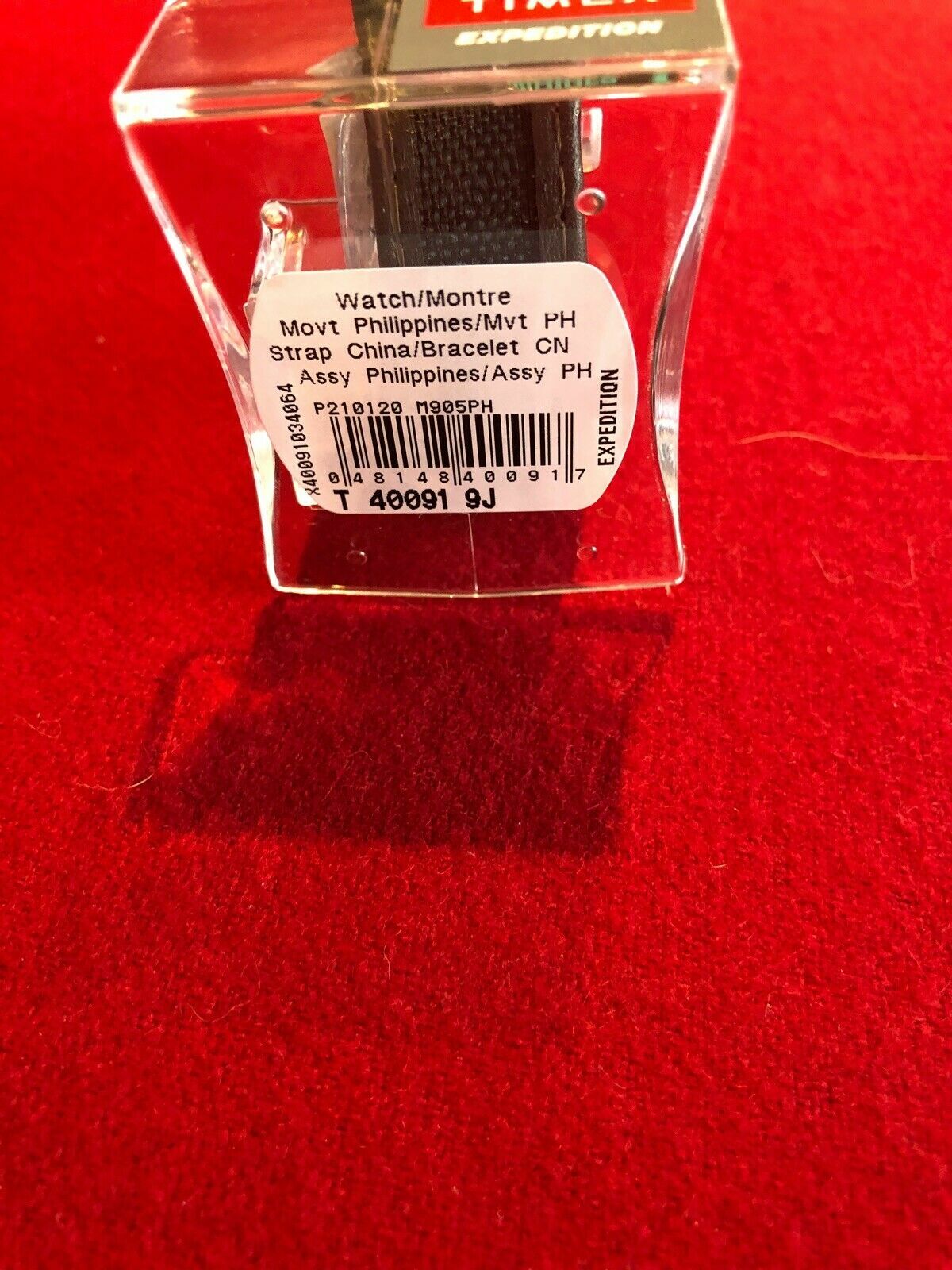 Timex Men's T40091 Expedition Metal Field 39mm Black/Brown Leather ...