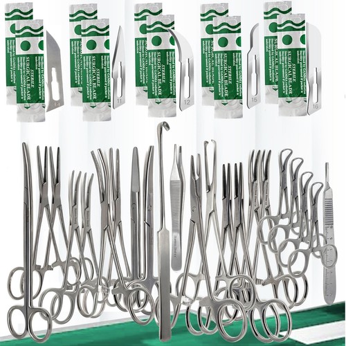 72x SPAY PACK KIT PREMIUM STAINLESS CE QUALITY VETERINARY DENTAL ...