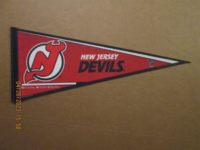 NHL New Jersey Devils Vintage Circa 1990's Style #3 Team Logo Hockey ...