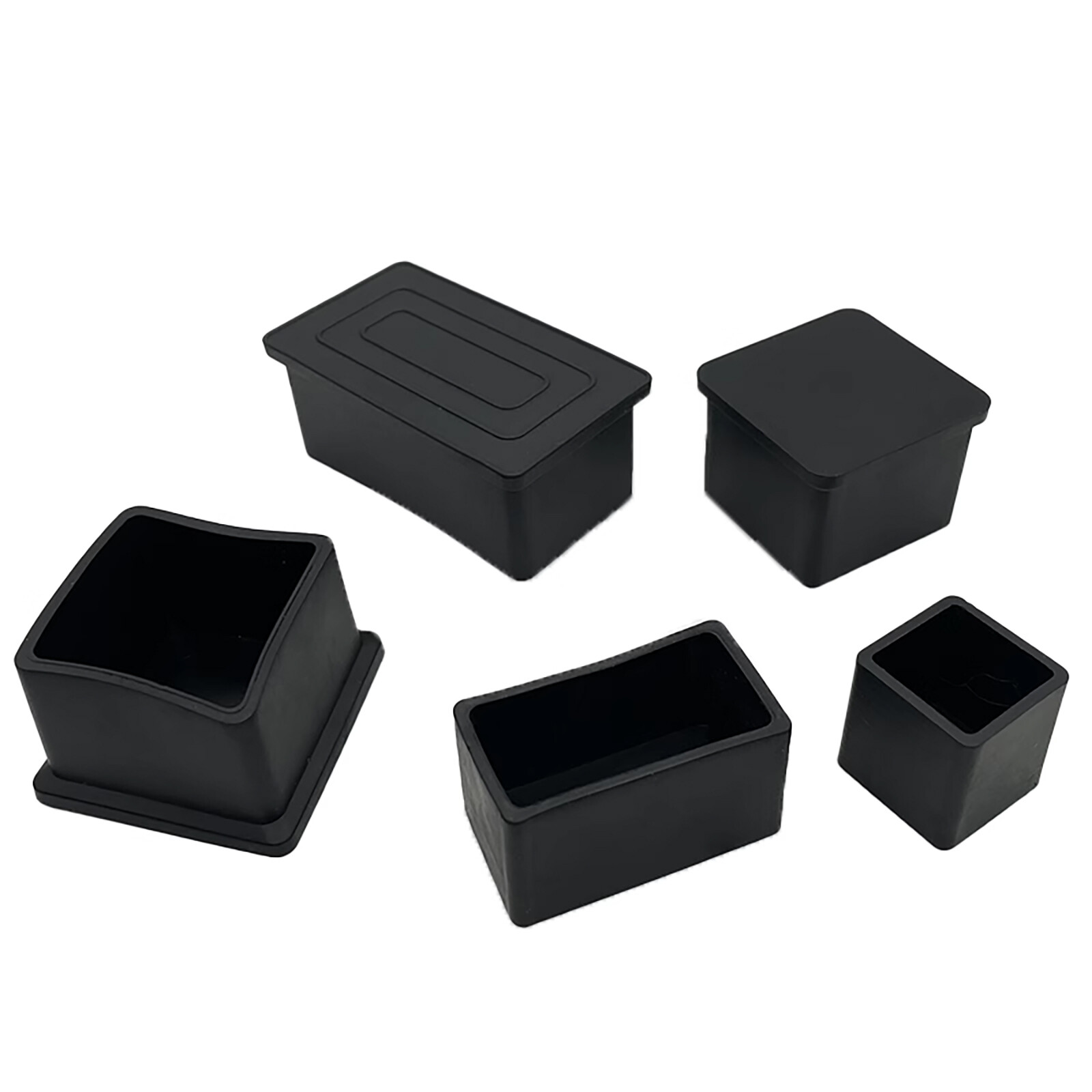 PVC Rubber Black Blanking End Cap Caps Tube Pipe Inserts Plug Bung ...