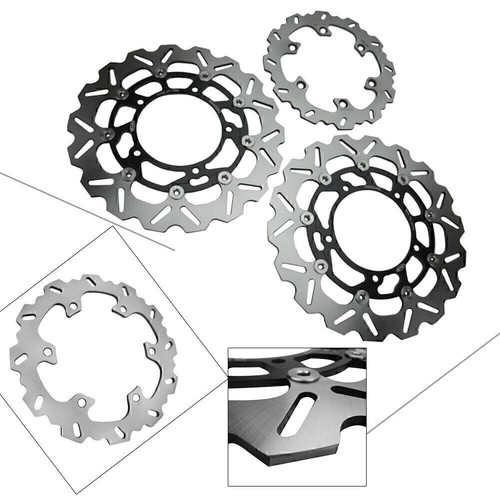 Front Rear Brake Disc Rotor for Suzuki GSXR1300 Hayabusa B-KING 1300 ...