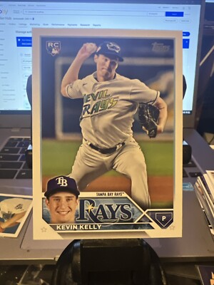 2023 Topps Update Series RC Kevin Kelly #US260 - Tampa Bay Rays | eBay