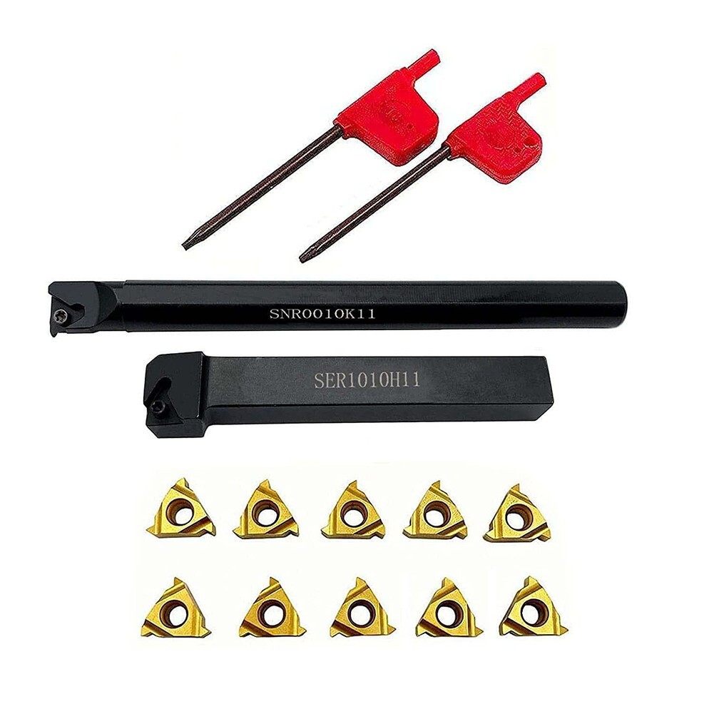 Threading Tool Holder 1 Set 11ER AG60 Alloy-Steel External-Internal ...