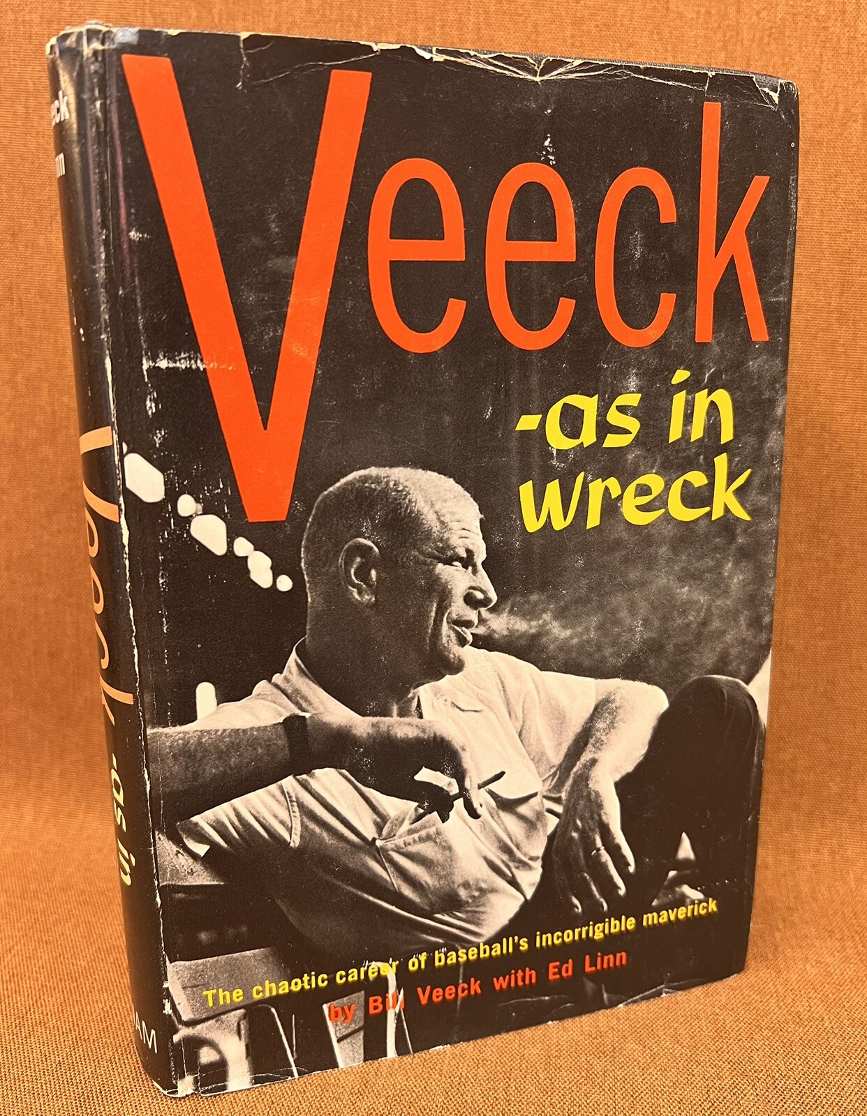 BILL VEECK - As In Wreck ~ SIGNED Autographed Baseball Autobiography ...