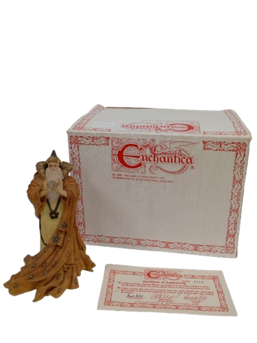 ENCHANTICA Oralon Summer Wizard Mystic Figurine With COA & Box 1988 ...