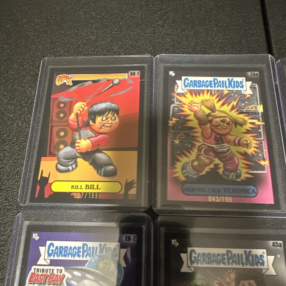 Gpk GREEN DAY Black /199 Blue /99 Lot KILL BILL Mad Mike Holi Dana Cema ...