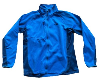 Outdoor Research Jacket Mens Large Blue Softshell Hiking | eBay