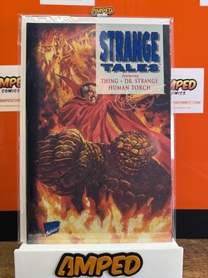Strange Tales featuring Thing Dr. Strange Human Torch Marvel Select ...