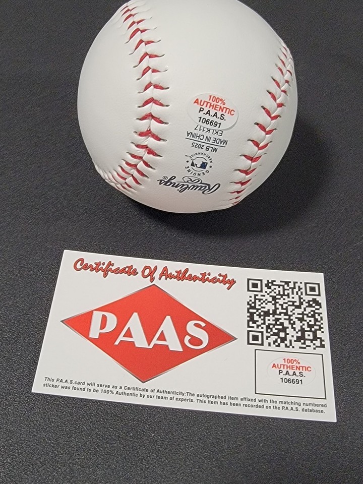 Freddie Freeman Signed Autographed Baseball Los Angeles Dodgers COA | eBay