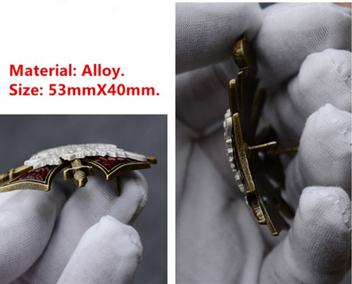 Russian Double Headed Eagle Cross Double Sword Czar Guard Medal Army ...