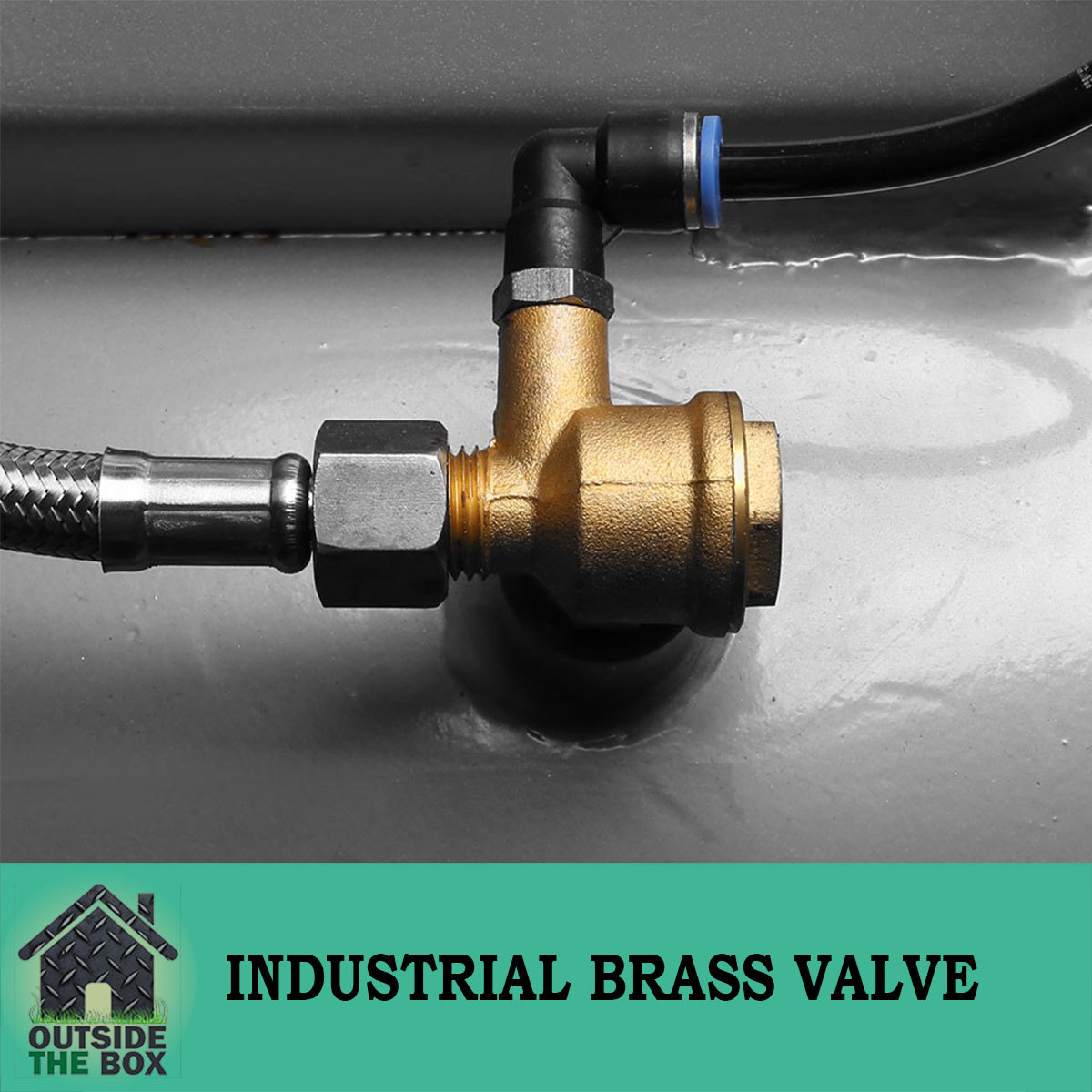 Chicago HUSH30 Aluminium Silenced 30L Air Compressor Rubber Dampener ...