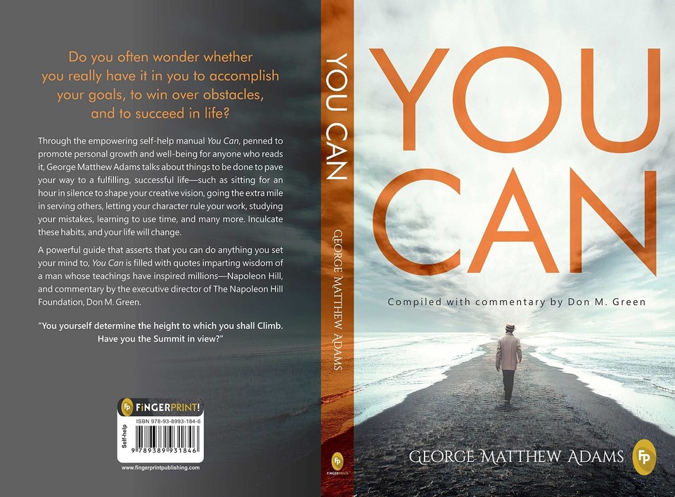 FREE SHIPPING - You Can by George Matthew Adams (Paperback) - NEW ...