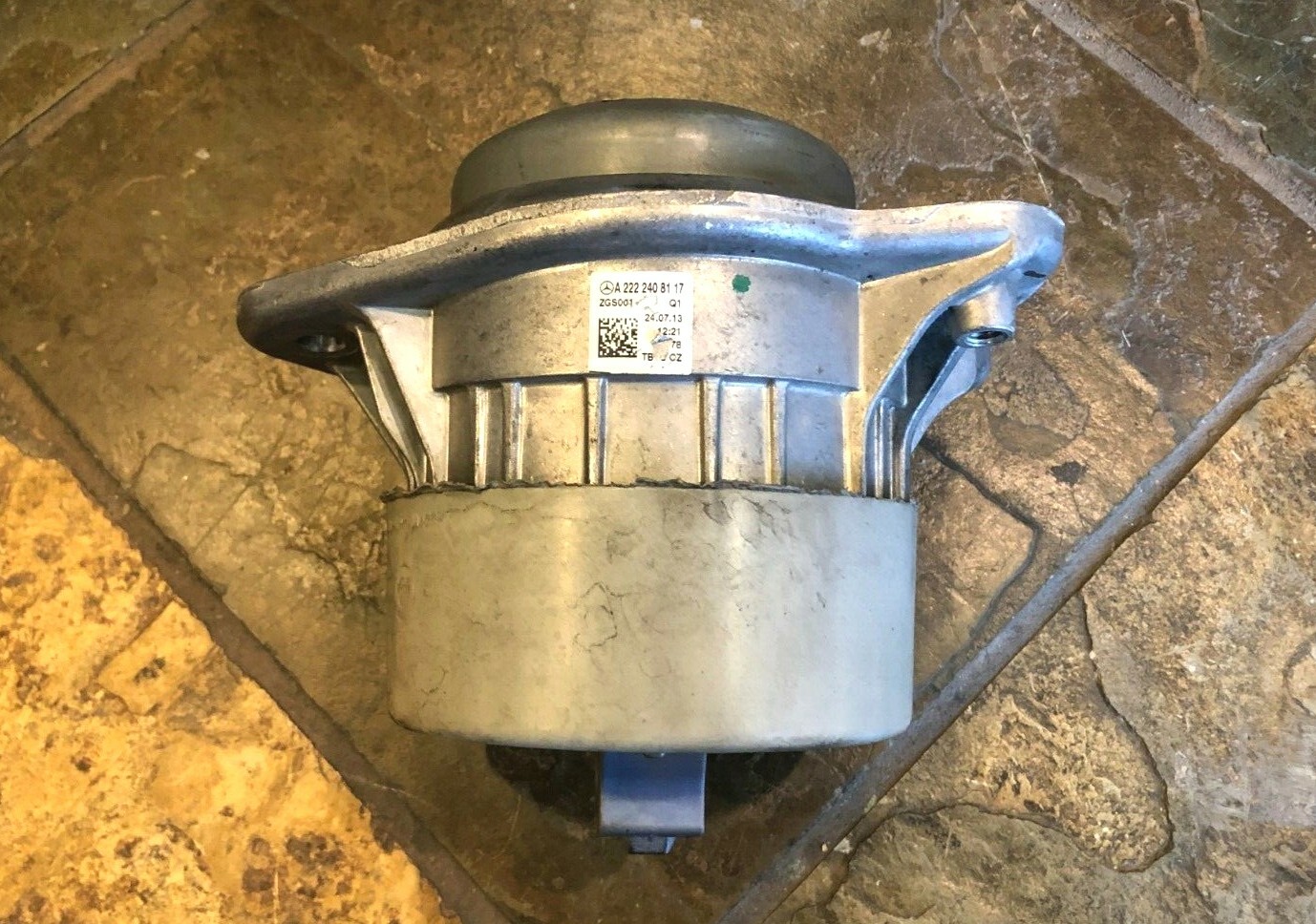 2014 2015 MERCEDES S550 FRONT LEFT ENGINE MOTOR MOUNT, PART# 2222408117 ...