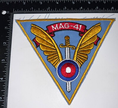 USMC US Marine Corps MAG-41 Marine Aircraft Group 41 Patch | eBay