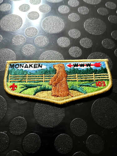OA MONAKEN LODGE 103 S3 FDL, NO OUTLINE ON GROUNDHOG FLAP BV | eBay