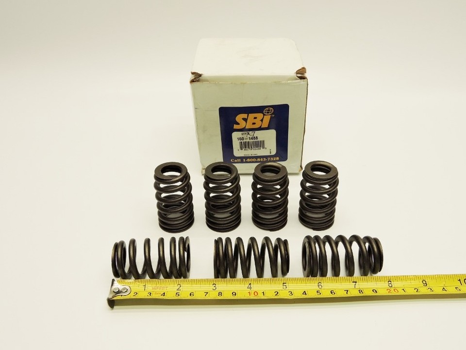 (Lot of 7) SBI Valve Spring 160-1448 for John Deere L6 8.7L 6531A/D 10 ...